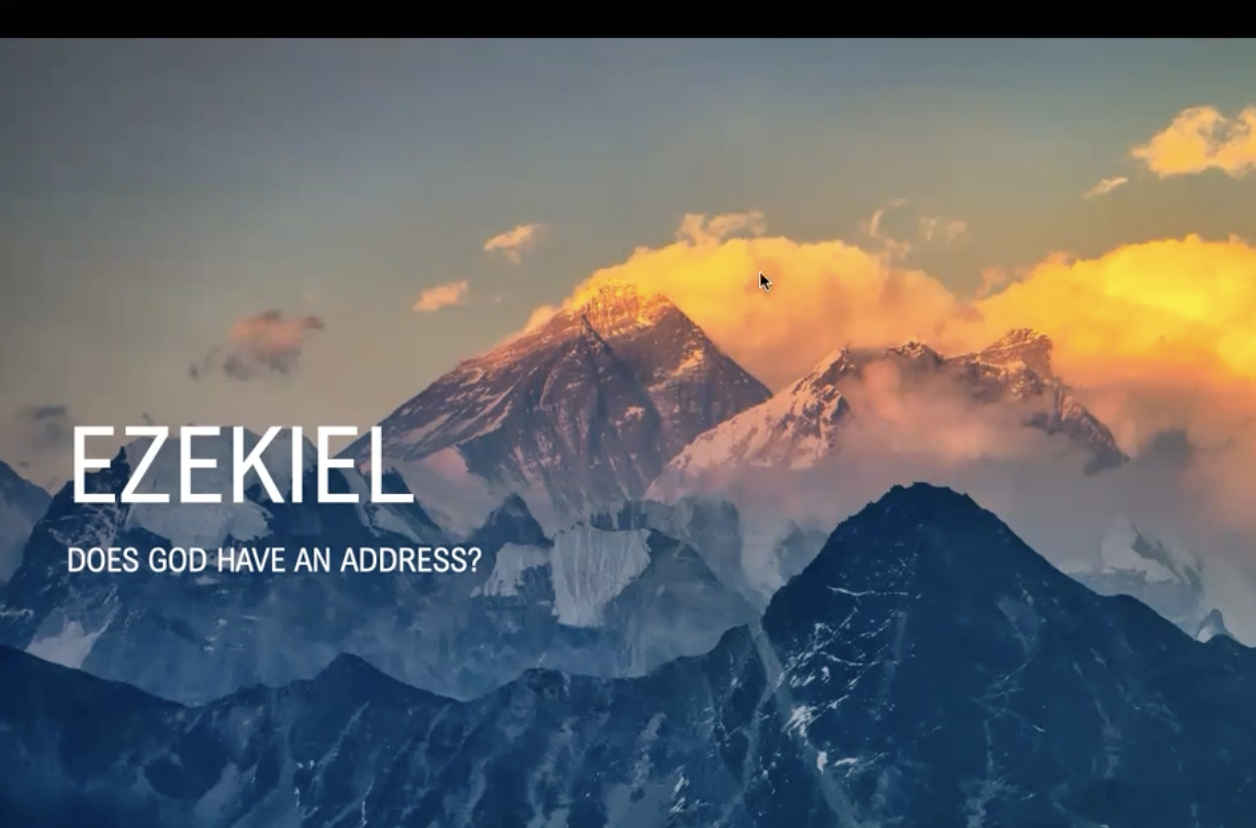 CE Class: Ezekiel - True Way Presbyterian Church